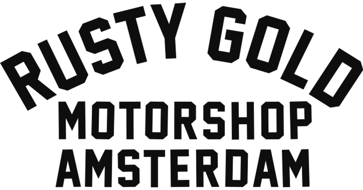 Rusty Gold Motorshop motorcycle clothing and accessorizes
