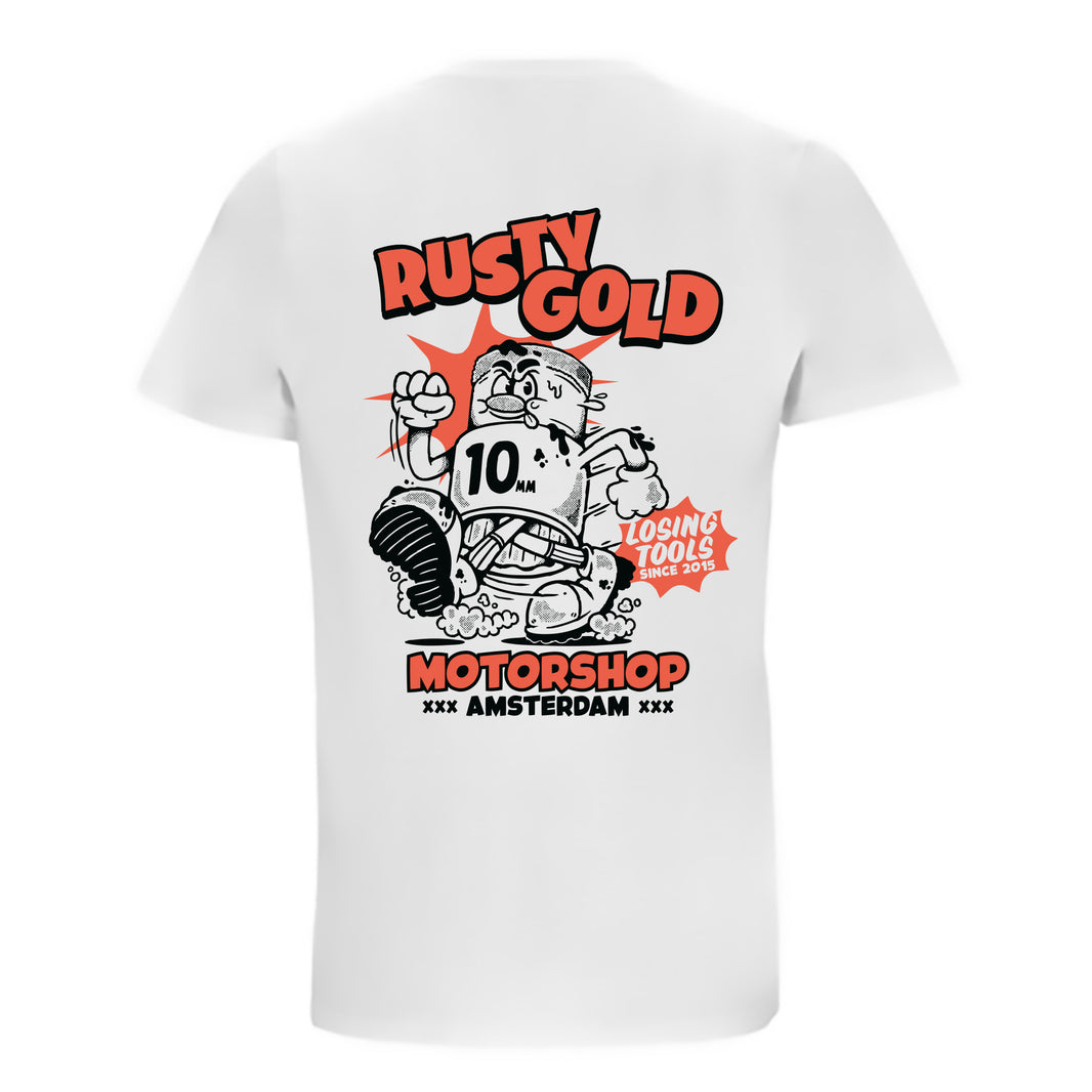 Rusty Gold Motorshop motorcycle clothing and accessorizes