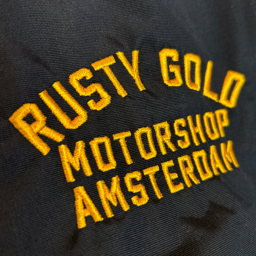 Rusty Gold Night Ride Coach Jacket - Rusty Gold Motorshop