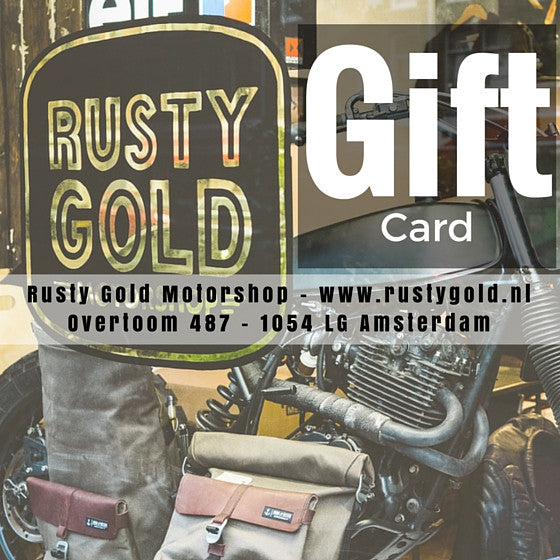 Gift Cards - Rusty Gold Motorshop